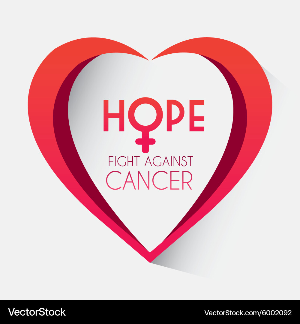 Against breast cancer campaign Royalty Free Vector Image