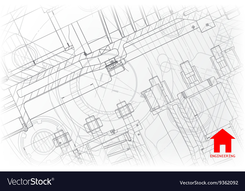Architect background Royalty Free Vector Image