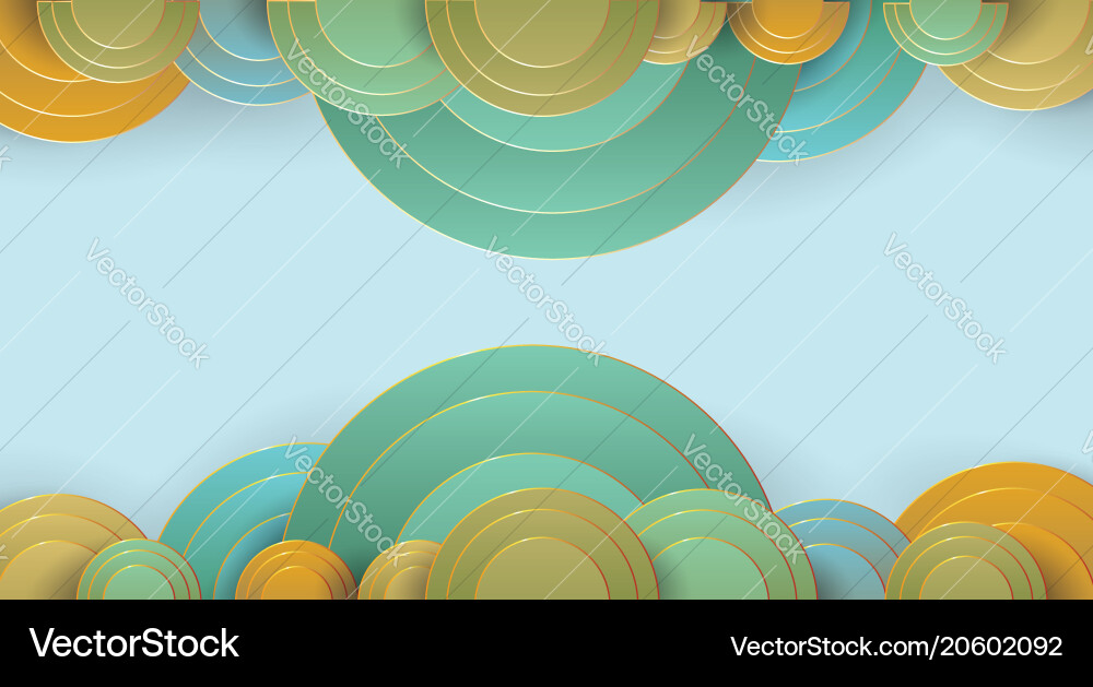 Art deco wave scales japan style Royalty Free Vector Image