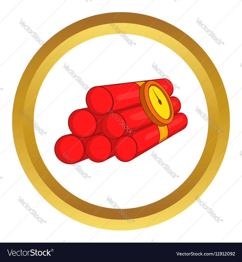 Dynamite icon Royalty Free Vector Image - VectorStock
