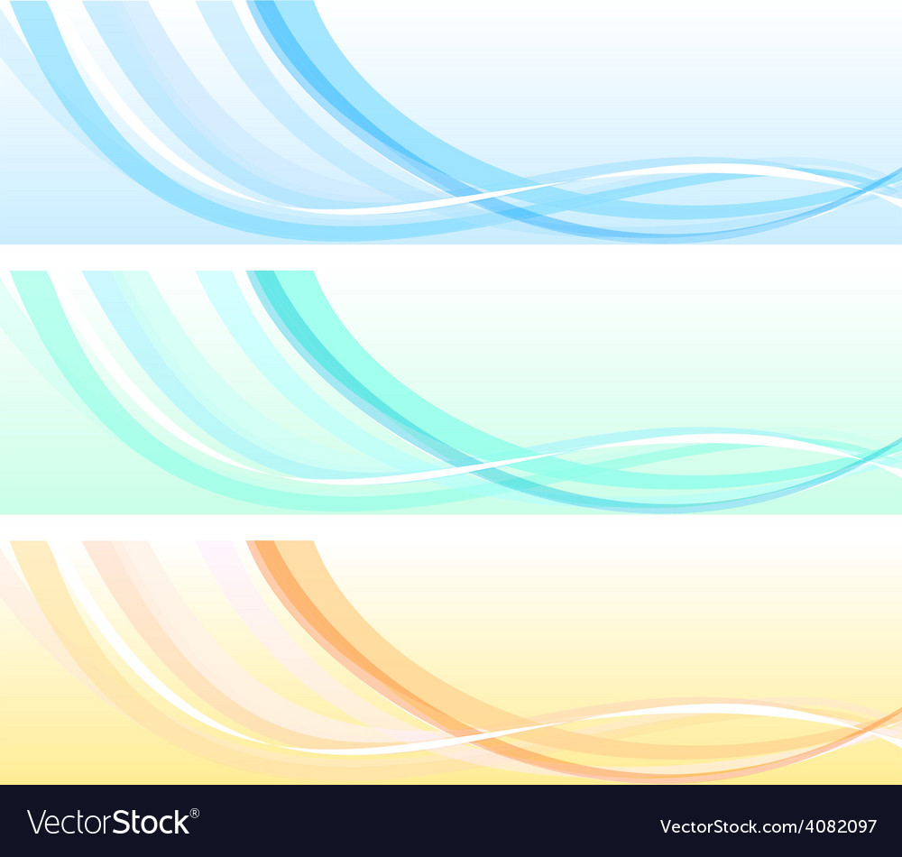 Abstract waves Royalty Free Vector Image - VectorStock
