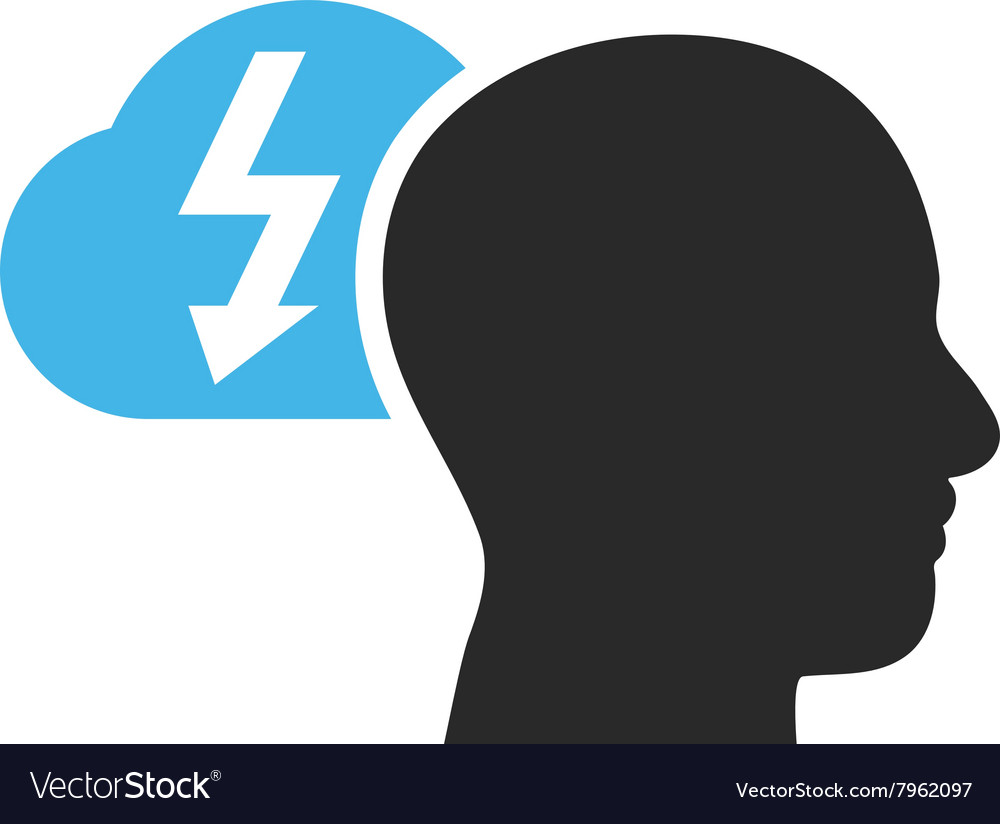 Brainstorming flat pictograph Royalty Free Vector Image Brainstorming flat pictograph Royalty Free Vector Image