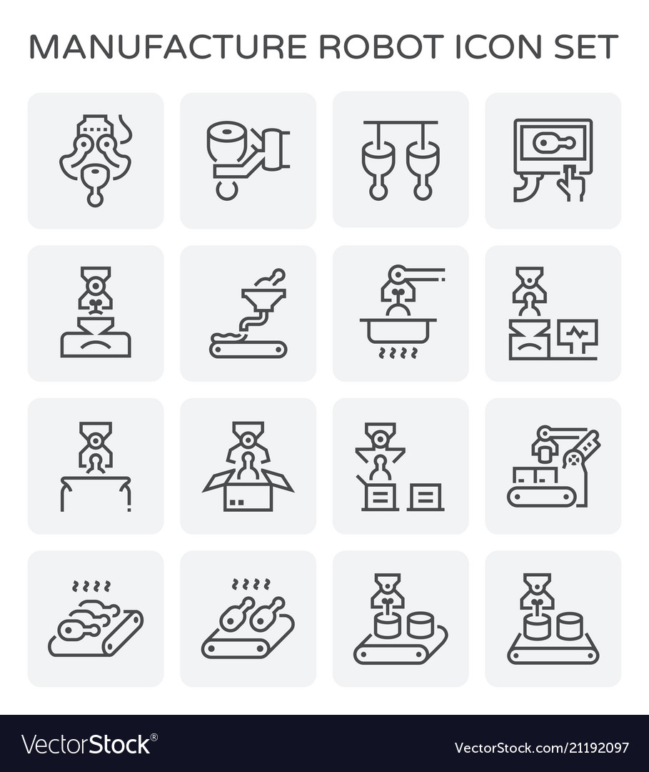 Food processing icon Royalty Free Vector Image