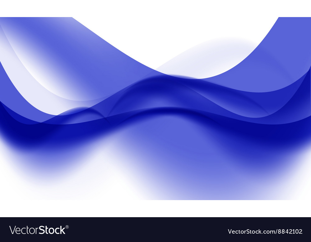 Abstract colored wave card set background Vector Image