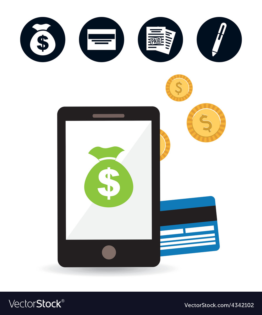 Money concept Royalty Free Vector Image - VectorStock