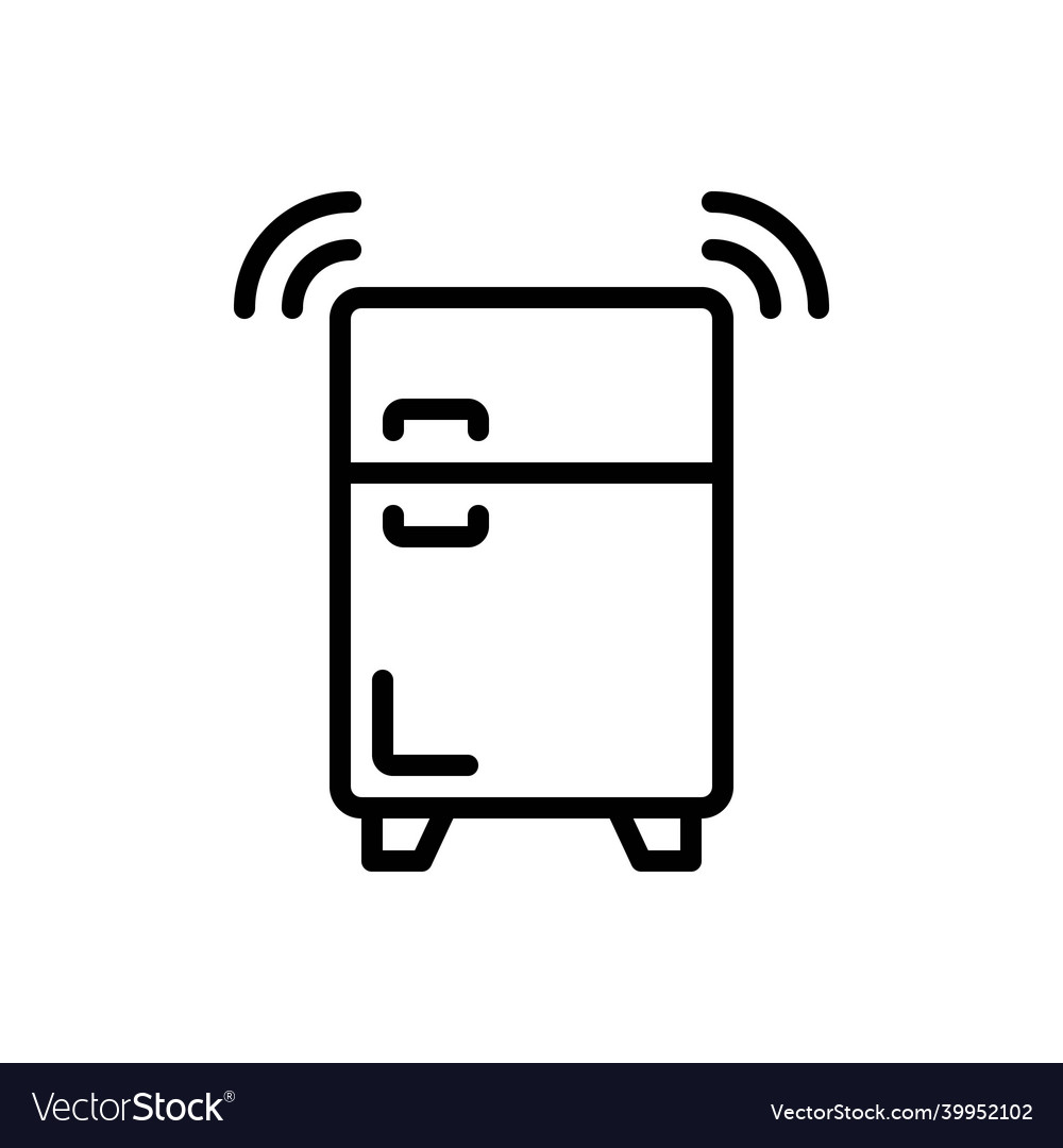 Refrigerator Royalty Free Vector Image - VectorStock