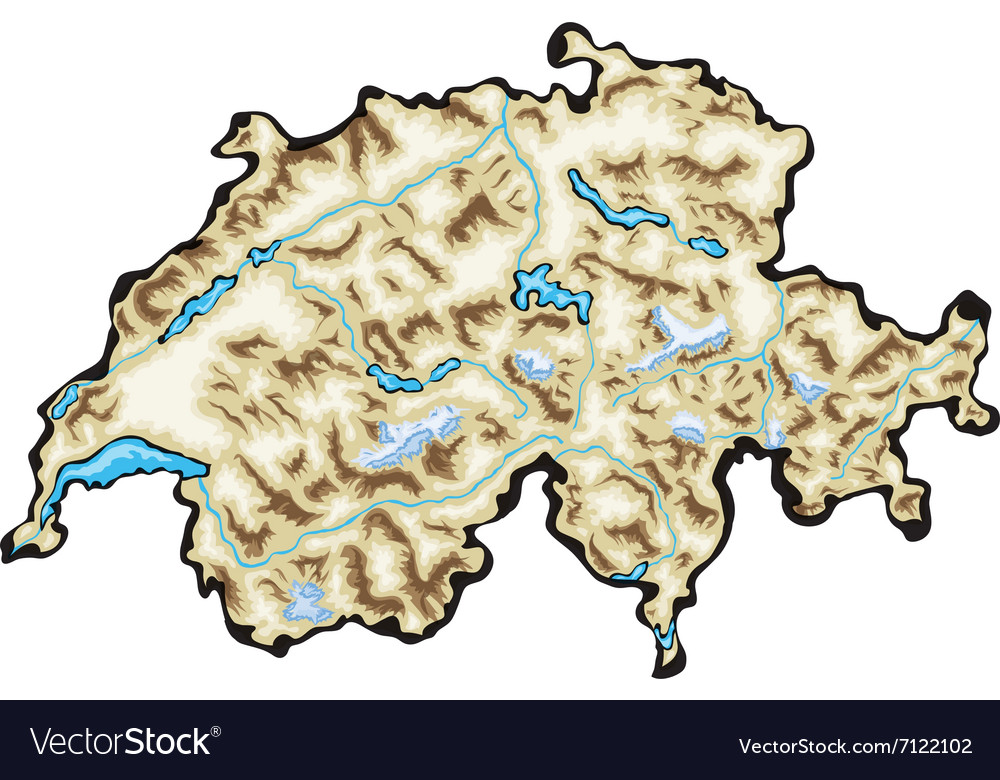 Switzerland Royalty Free Vector Image - VectorStock