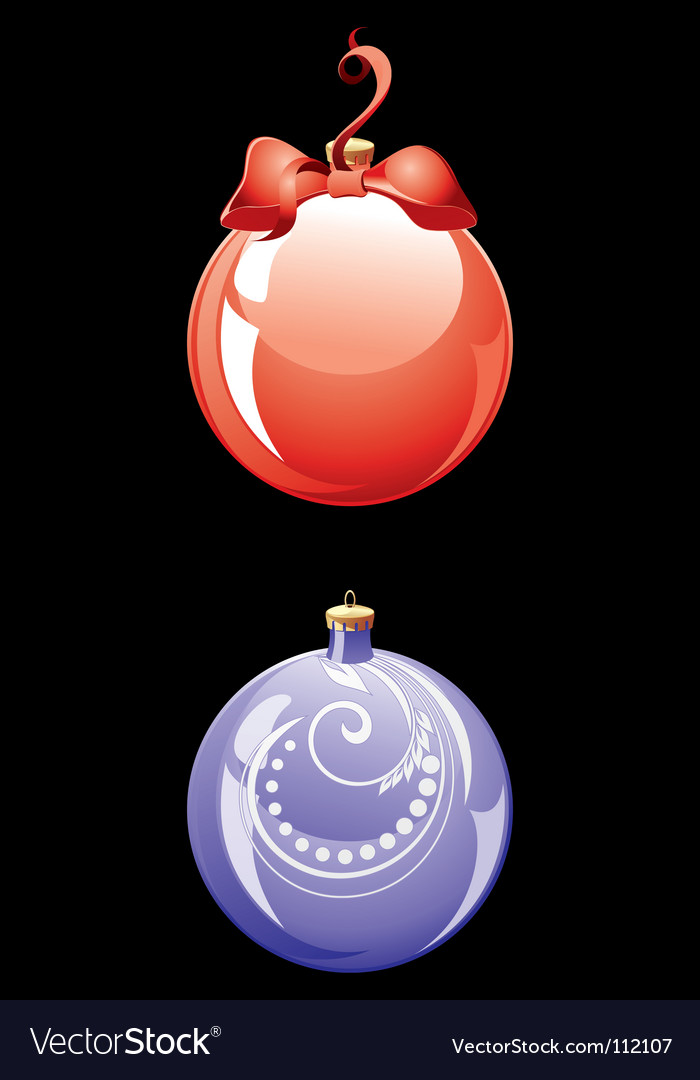 Bauble Royalty Free Vector Image - VectorStock