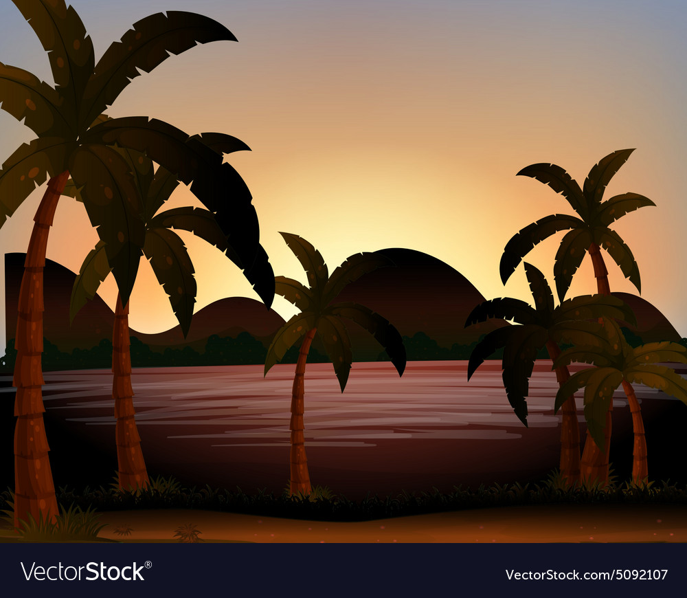 Beach Royalty Free Vector Image - VectorStock