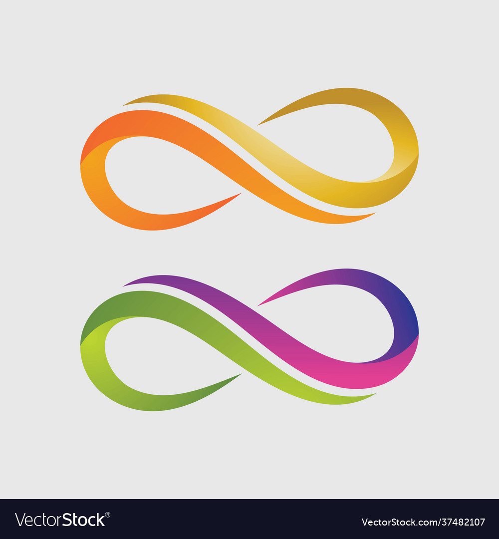 Infinity design Royalty Free Vector Image - VectorStock