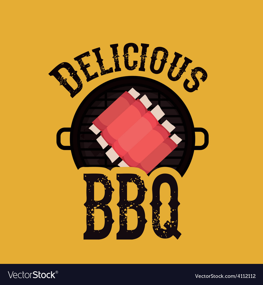 Bbq design Royalty Free Vector Image - VectorStock