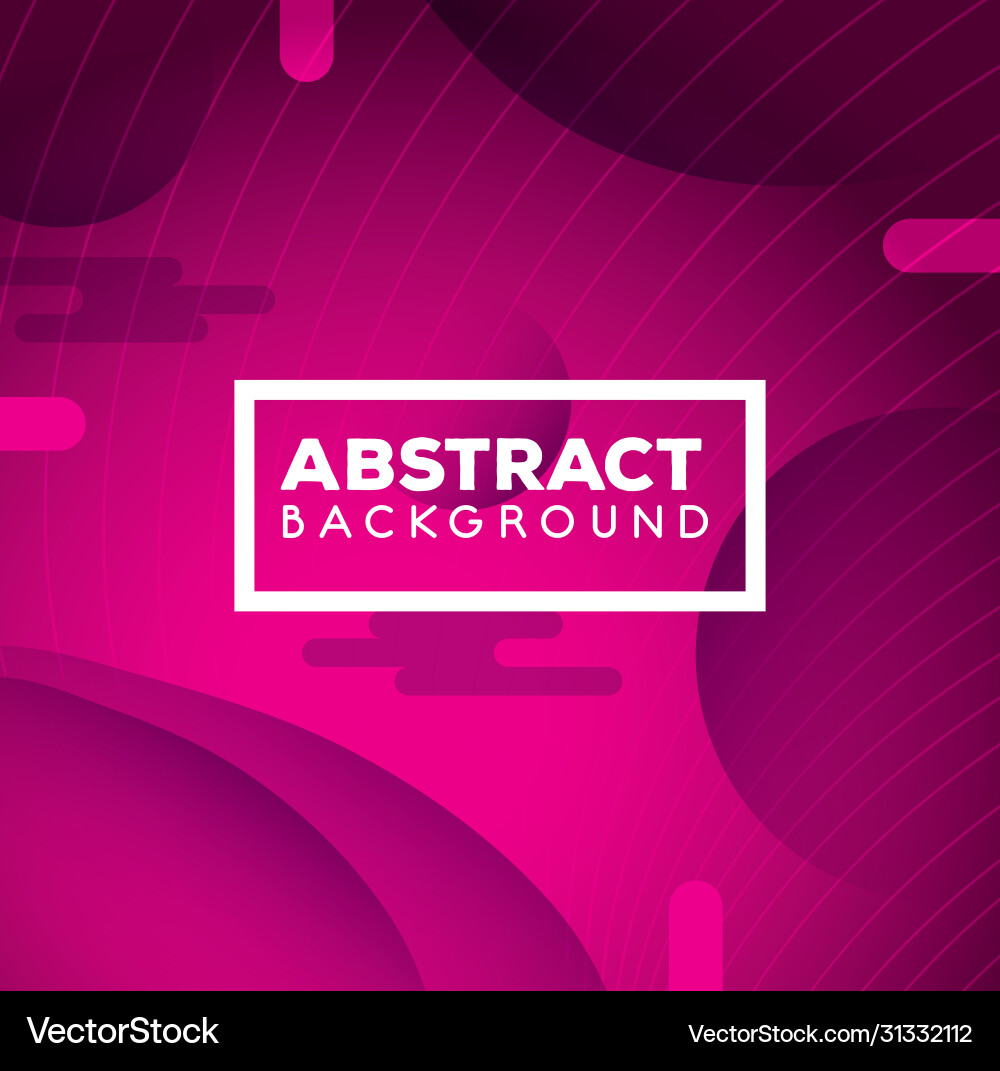 Colorful geometric abstract background pink color Vector Image