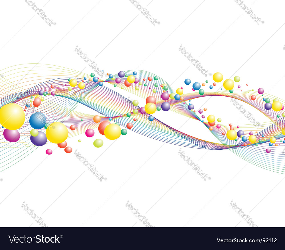 Colorful lines Royalty Free Vector Image - VectorStock