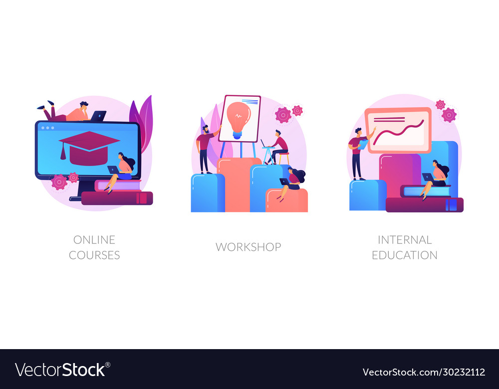 Knowledge development concept metaphors Royalty Free Vector Knowledge development concept metaphors Royalty Free Vector