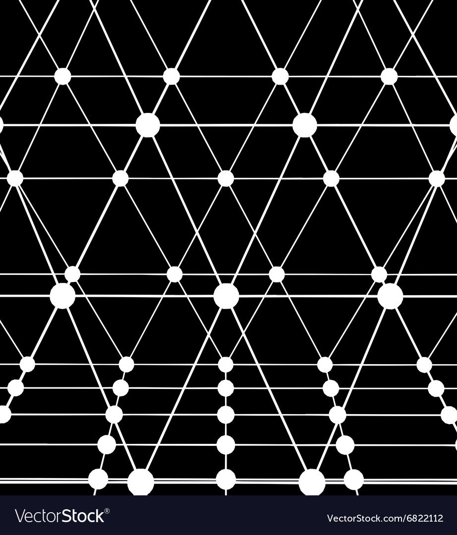 Mesh polygonal abstract background scope lines Vector Image