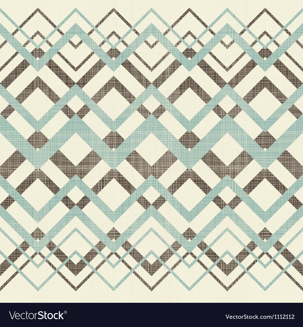 Retro geometric pattern Royalty Free Vector Image