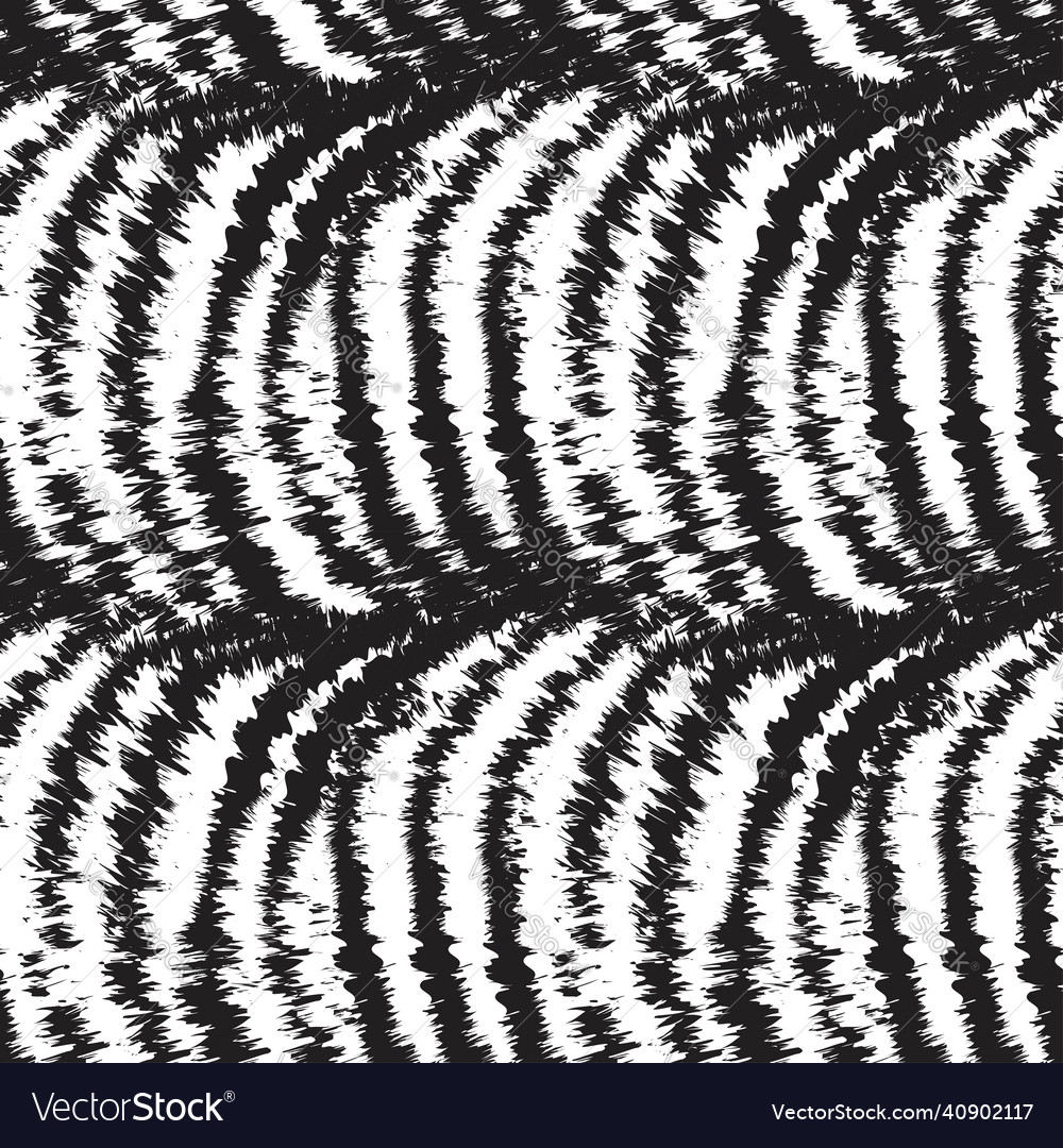 Abstract brush fur seamless pattern Royalty Free Vector