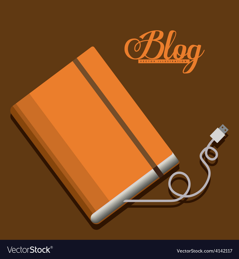 Blog design Royalty Free Vector Image - VectorStock