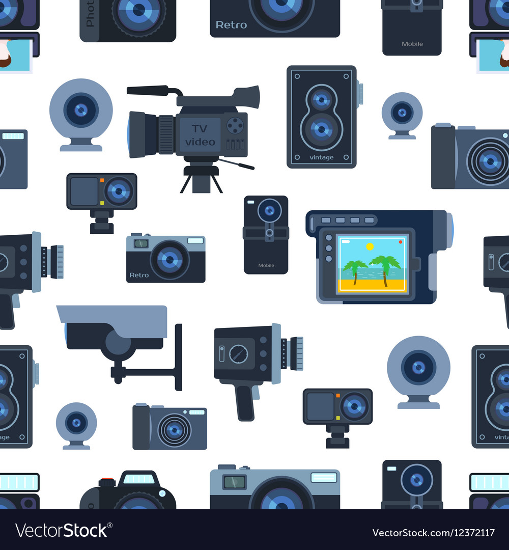 Kamera Lizenzfreies Vektorbild - VectorStock