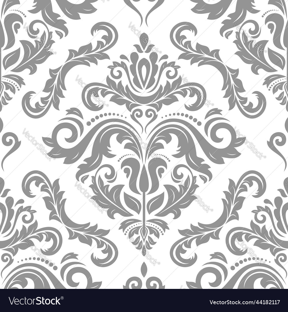 Classic seamless fine pattern Royalty Free Vector Image