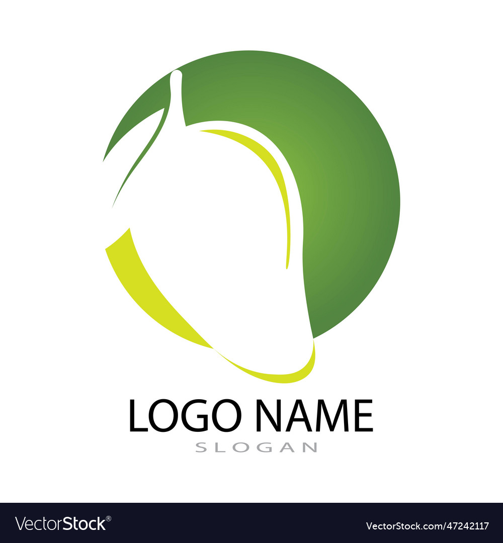 Mango logo Royalty Free Vector Image - VectorStock