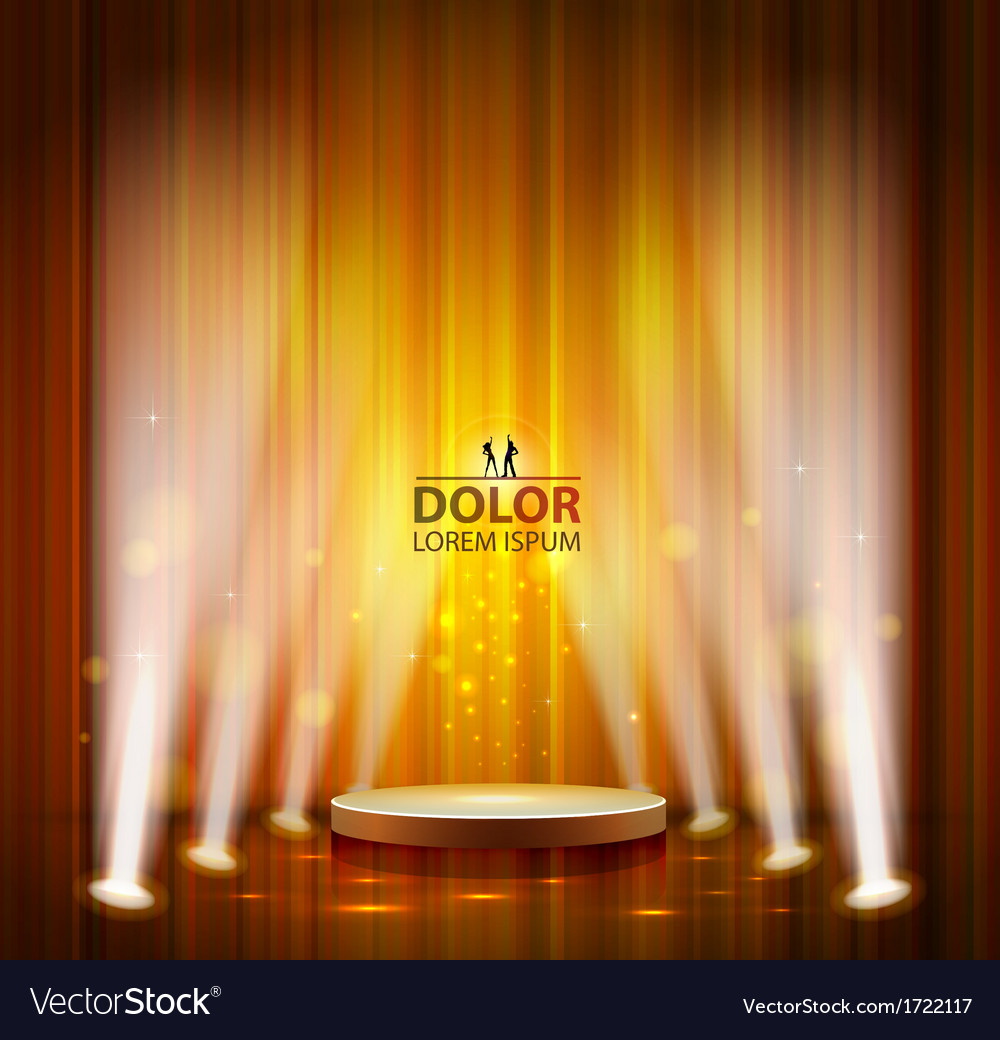Stage Royalty Free Vector Image - VectorStock