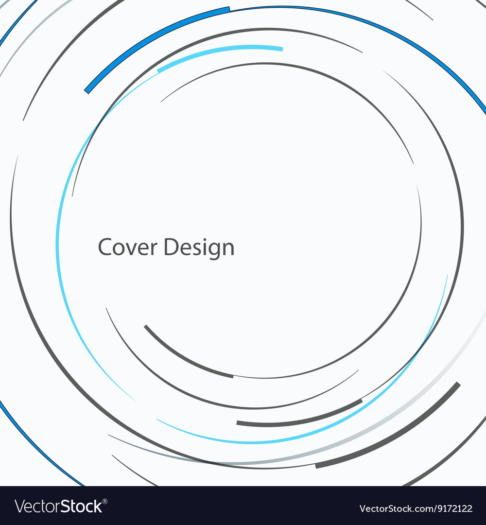 Abstract circle design Royalty Free Vector Image
