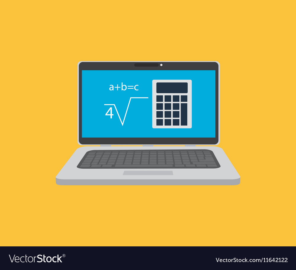 Elearning online education Royalty Free Vector Image