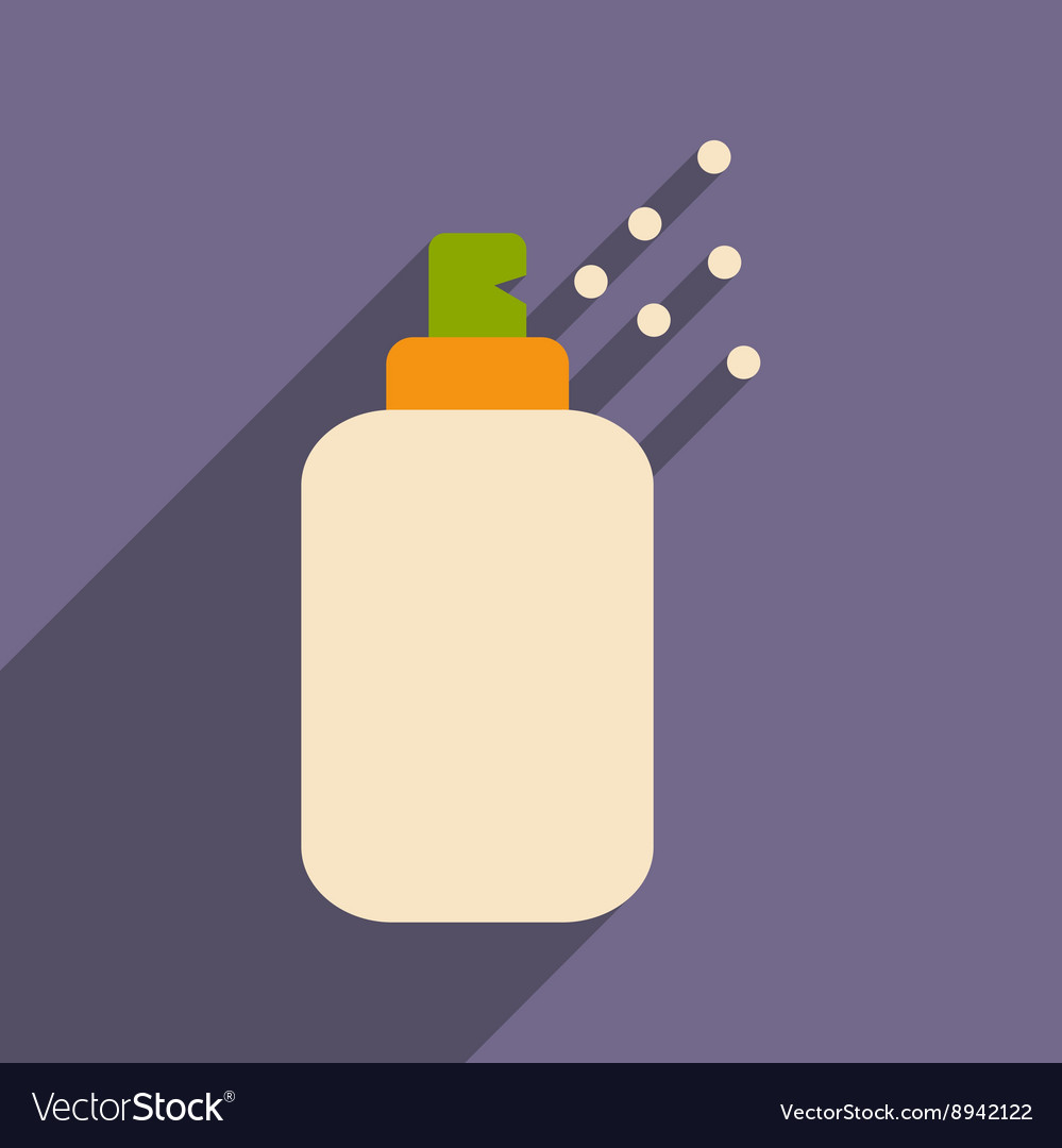 Flat with shadow icon and mobile application Vector Image