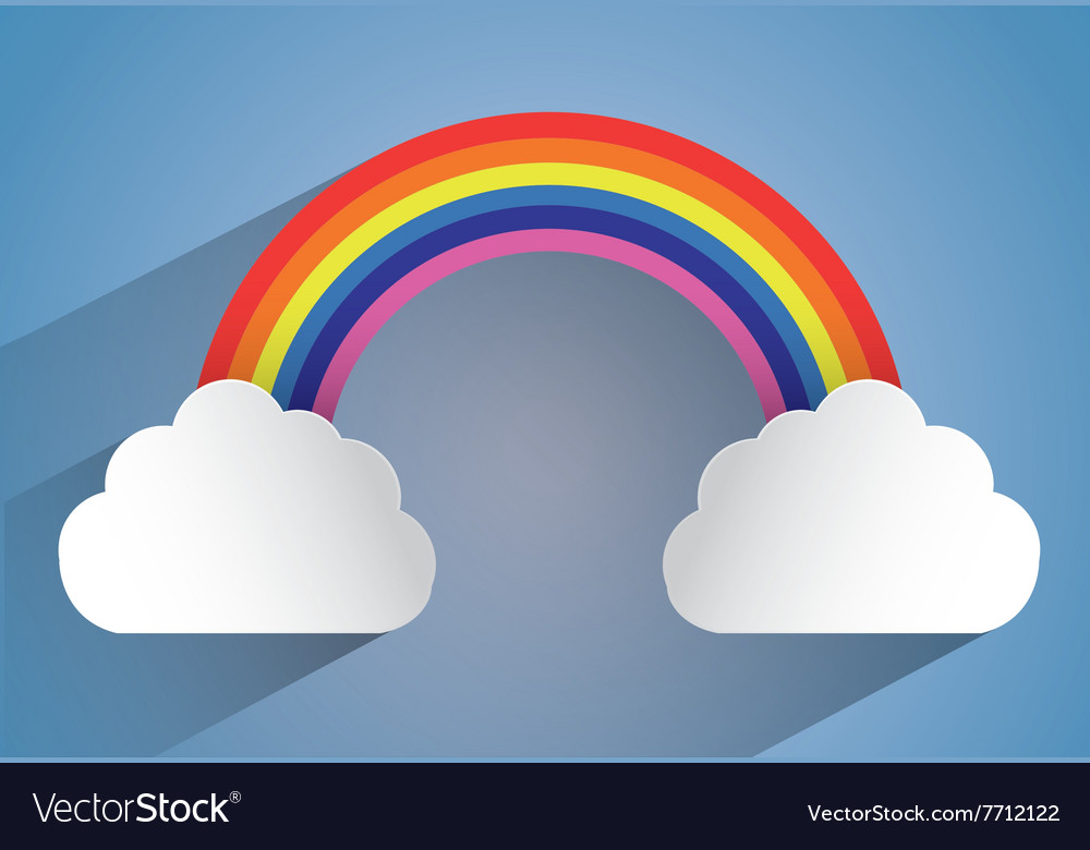 Rainbow icon design Royalty Free Vector Image - VectorStock