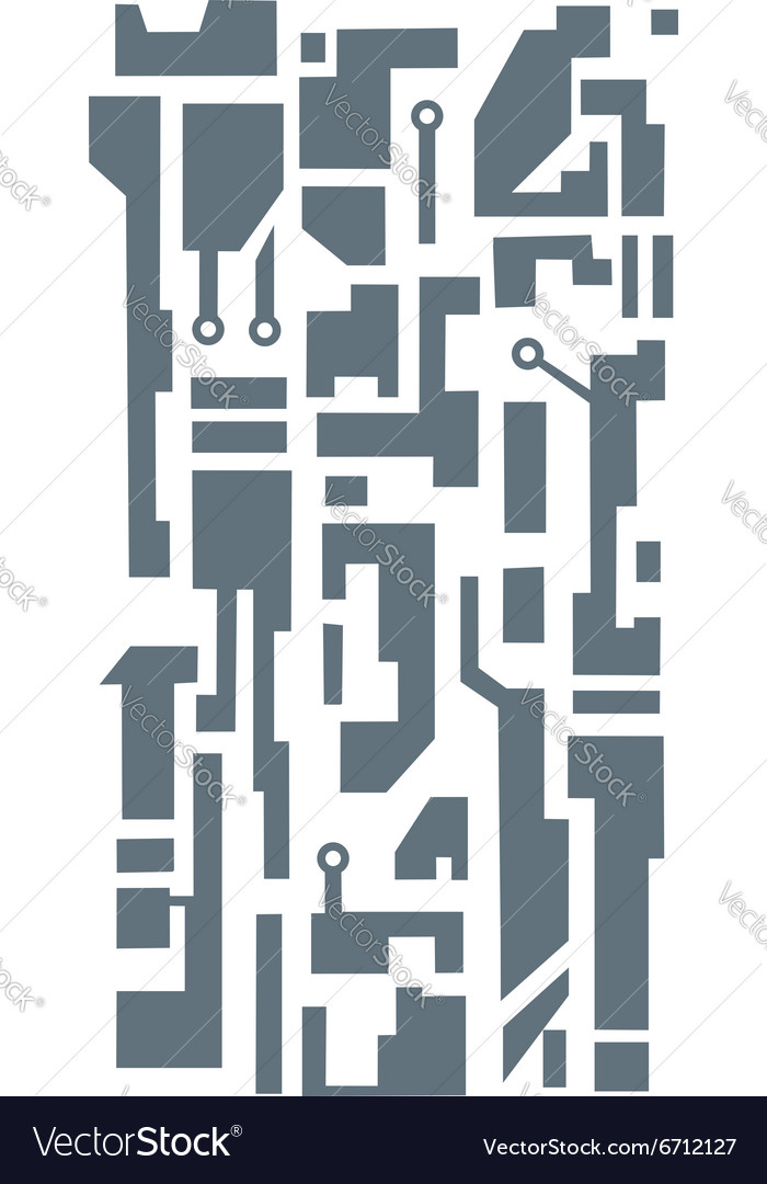 Hi-tech pattern Royalty Free Vector Image - VectorStock