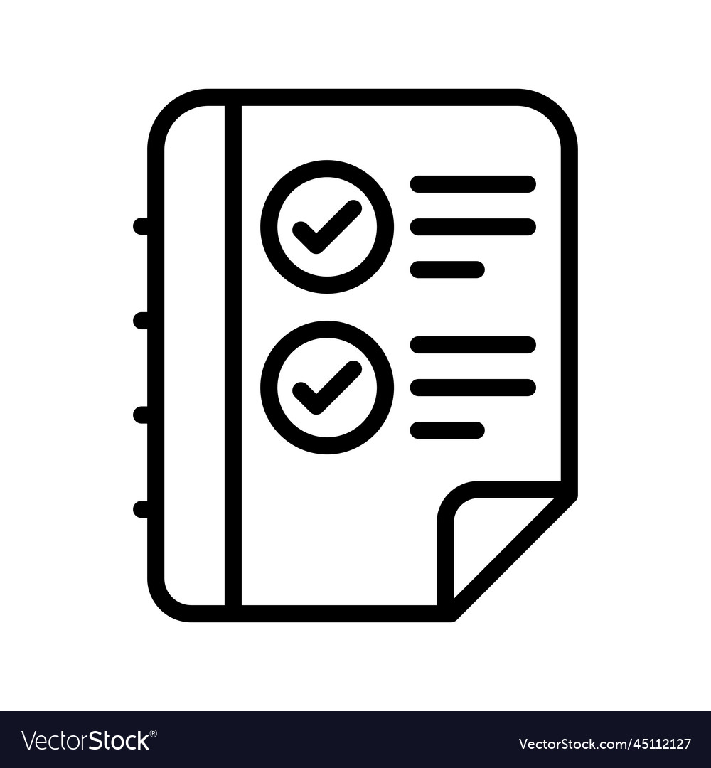 Project schedule icon Royalty Free Vector Image