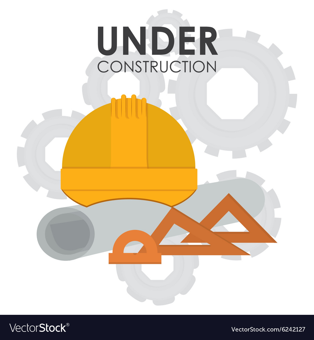 Under construction design Royalty Free Vector Image