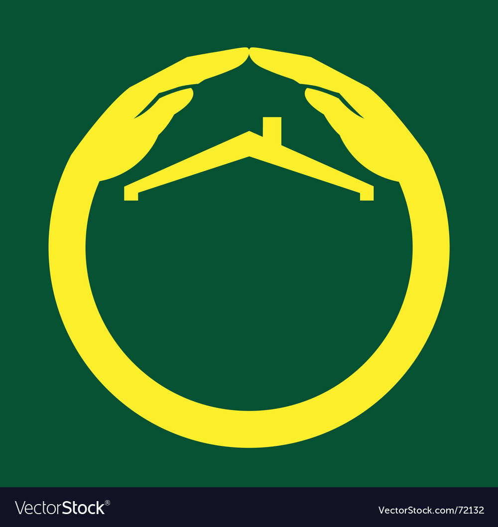 Protect home Royalty Free Vector Image - VectorStock