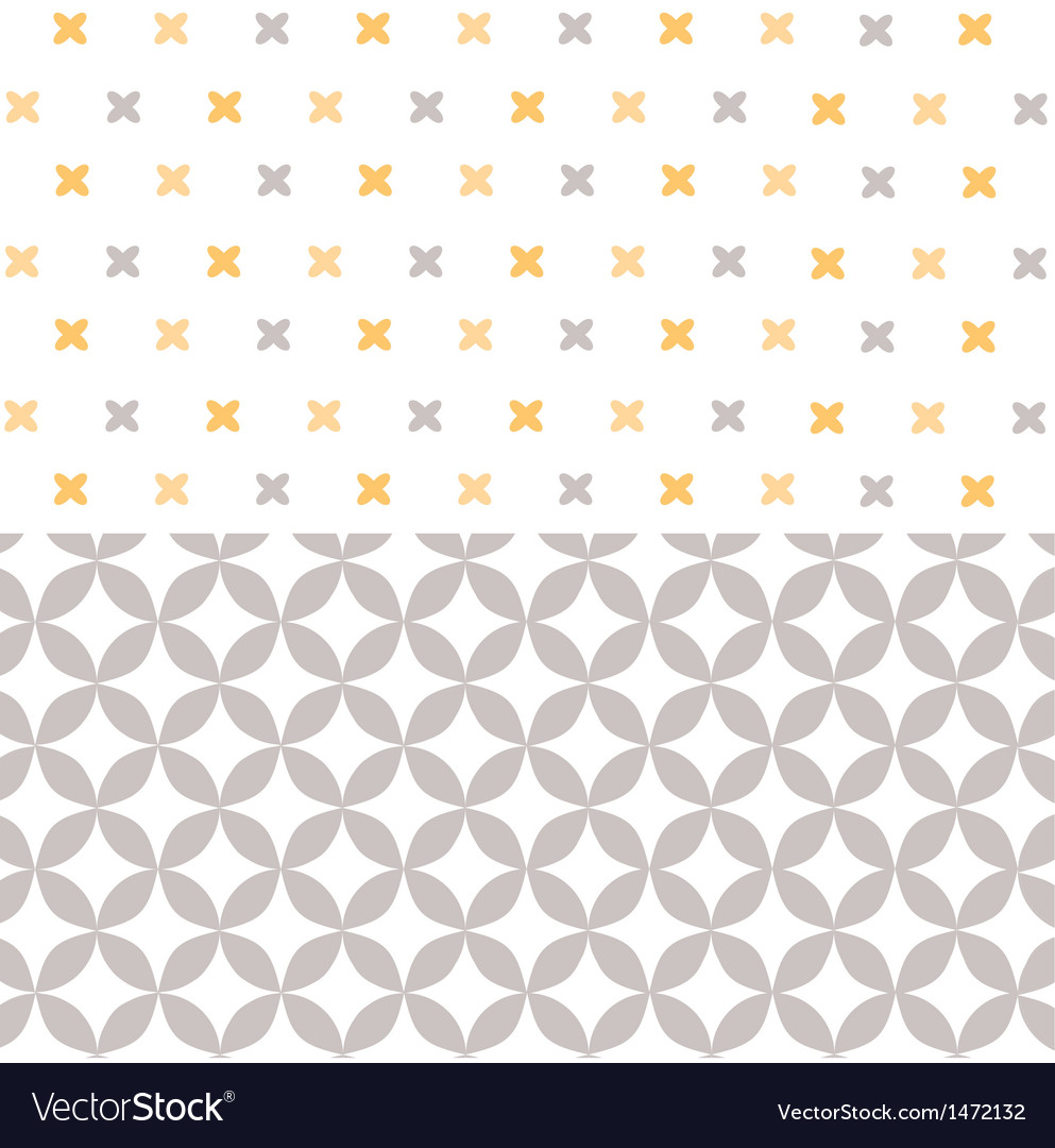 Seamless pattern wallpaper Royalty Free Vector Image