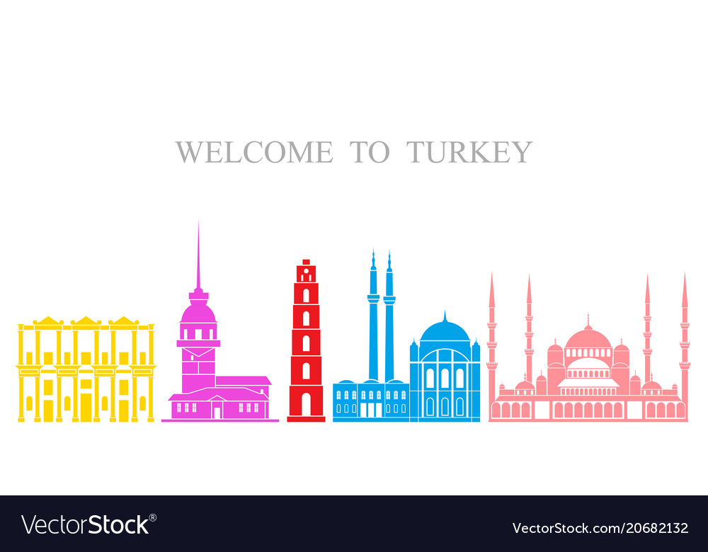 Turkey Royalty Free Vector Image - VectorStock