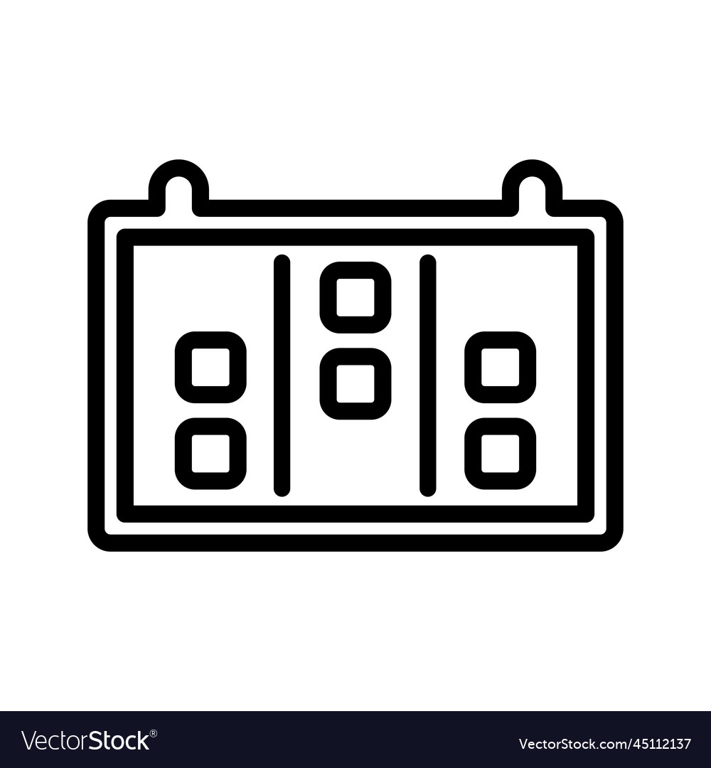 Board scrum icon Royalty Free Vector Image - VectorStock