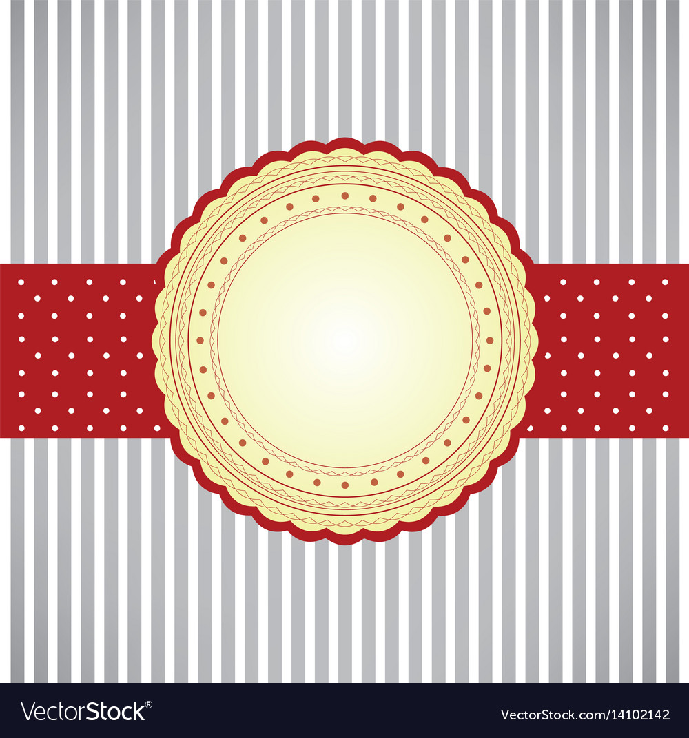 Blank card Royalty Free Vector Image - VectorStock