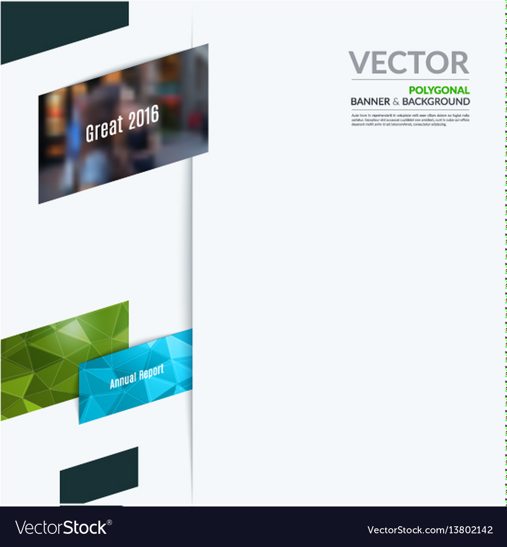 Business design elements for graphic layout Vector Image