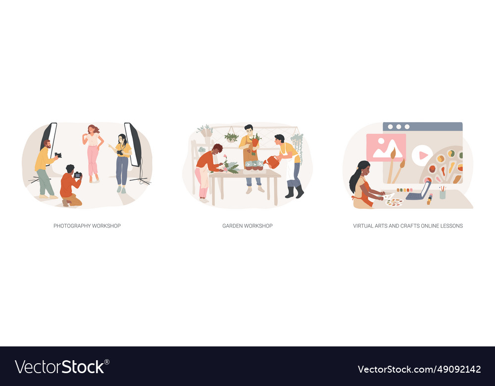 Free educational courses isolated concept Vector Image