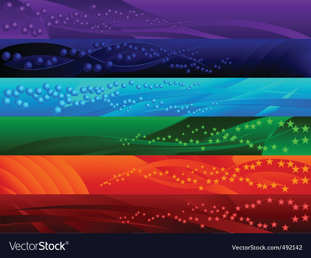 Magical banners Royalty Free Vector Image - VectorStock