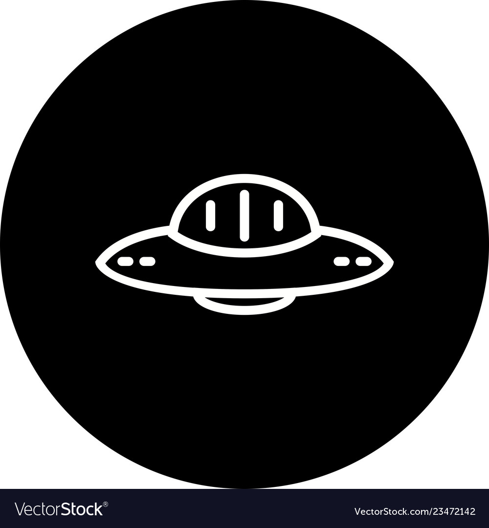 Ufo icon Royalty Free Vector Image - VectorStock