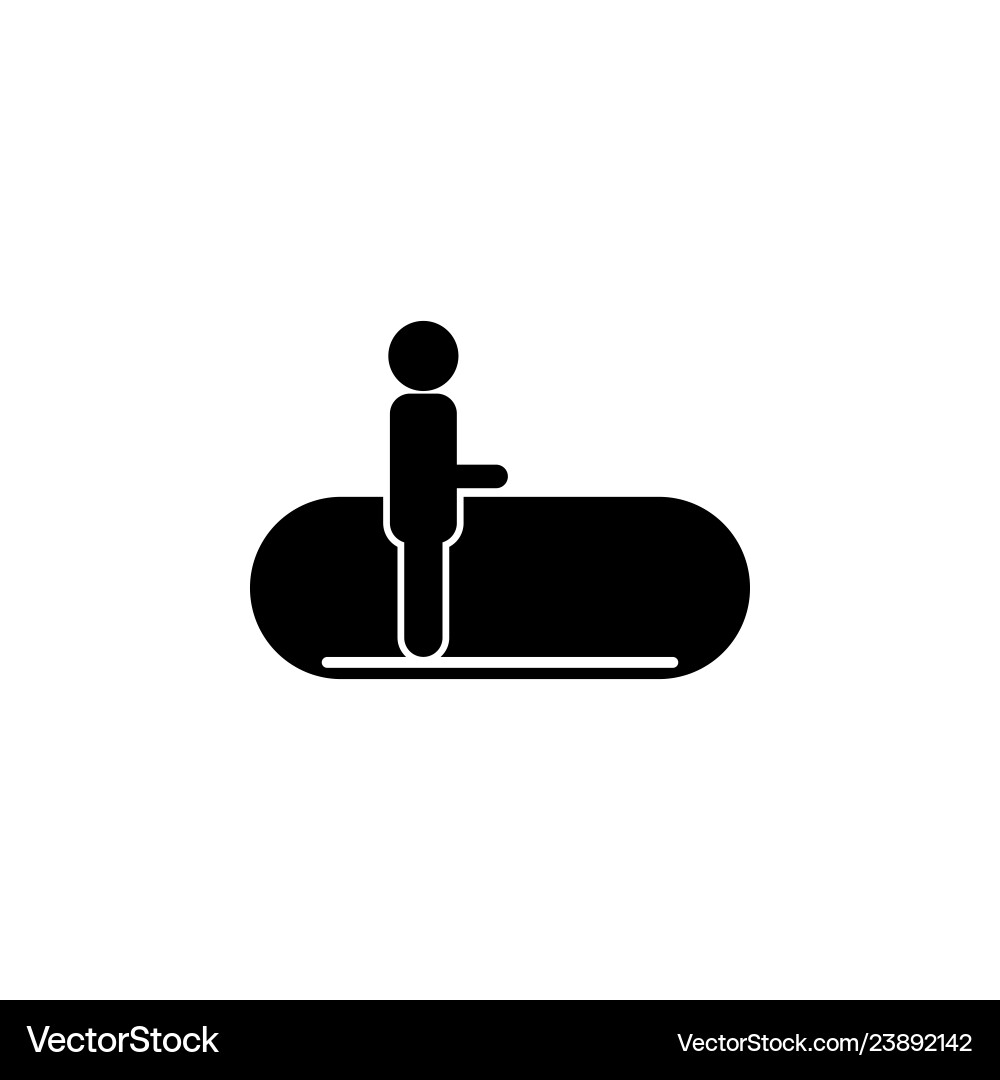 Walking track icon element travel Royalty Free Vector Image