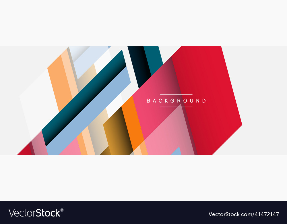 Background geometric diagonal square shapes Vector Image