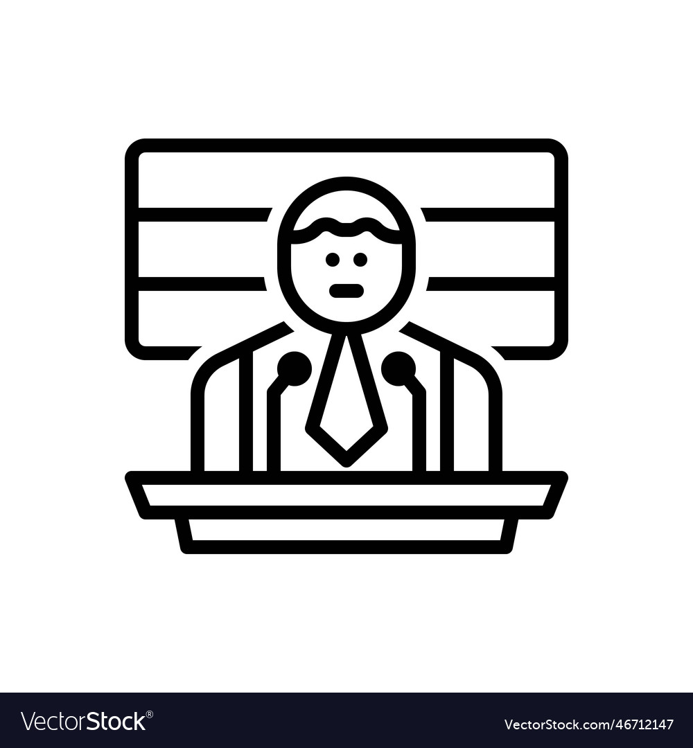 President Royalty Free Vector Image - VectorStock