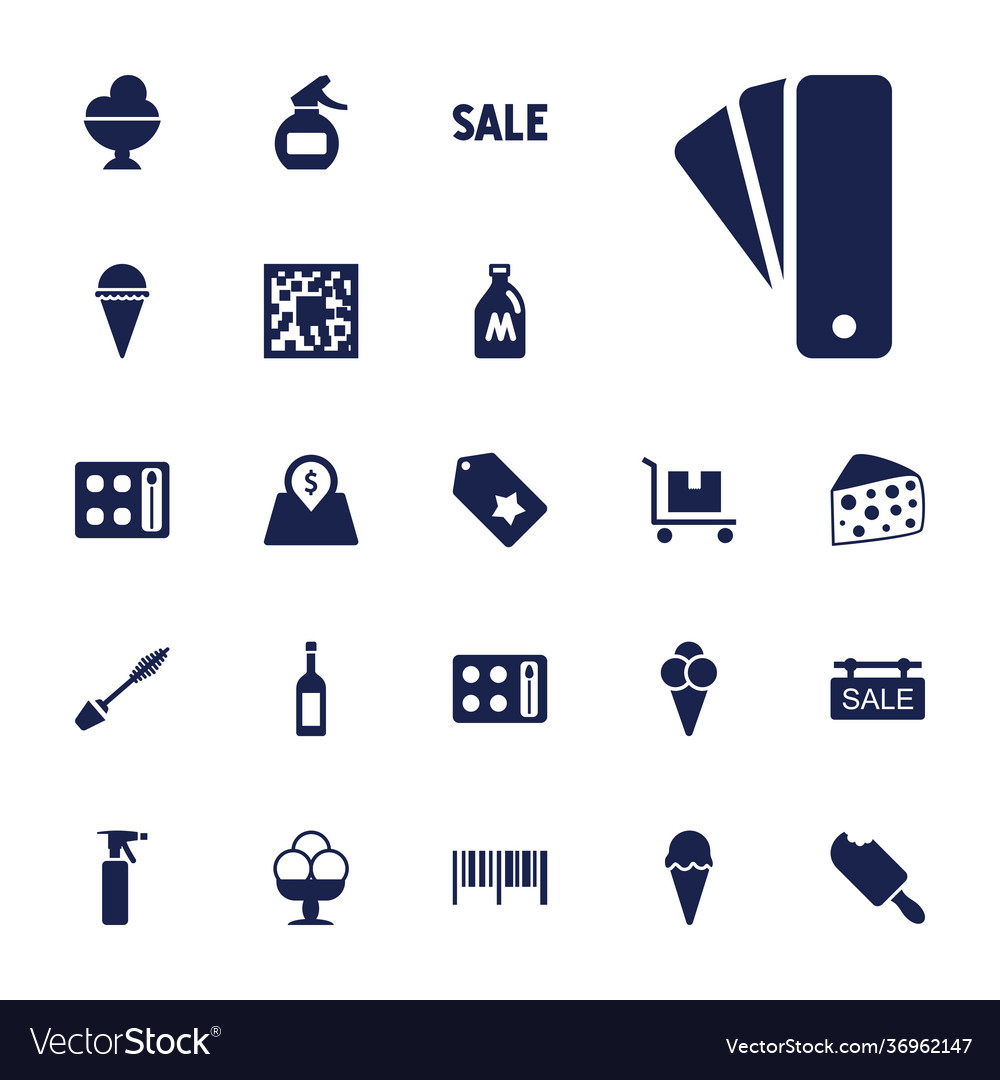Product icons Royalty Free Vector Image - VectorStock