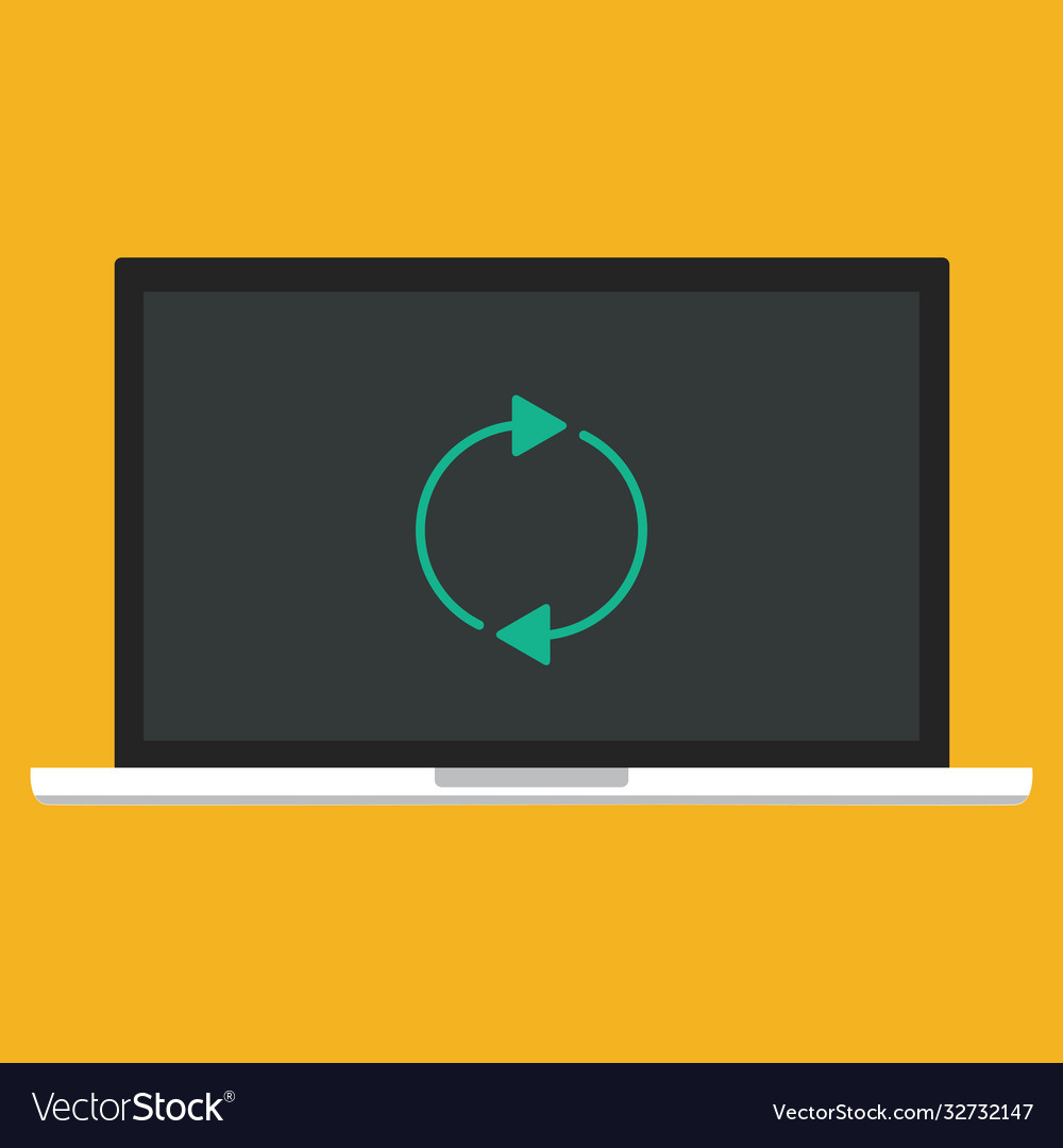 Synchronize device connection icon Royalty Free Vector Image