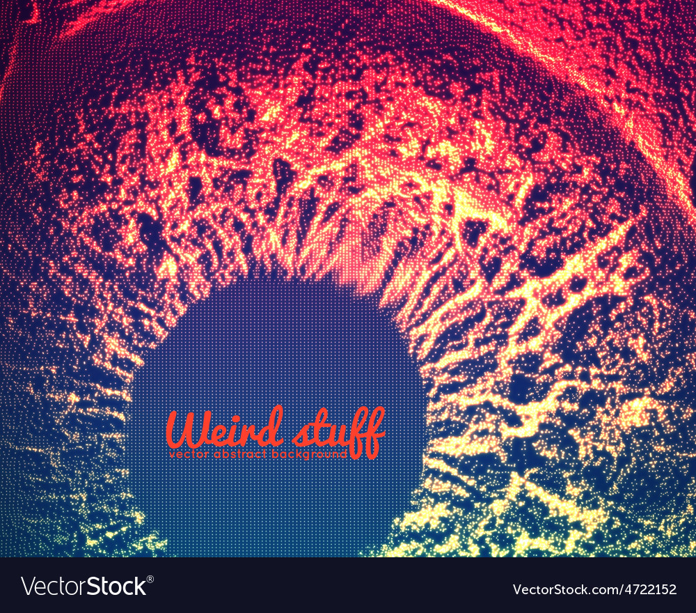 Abstract point mesh background Royalty Free Vector Image