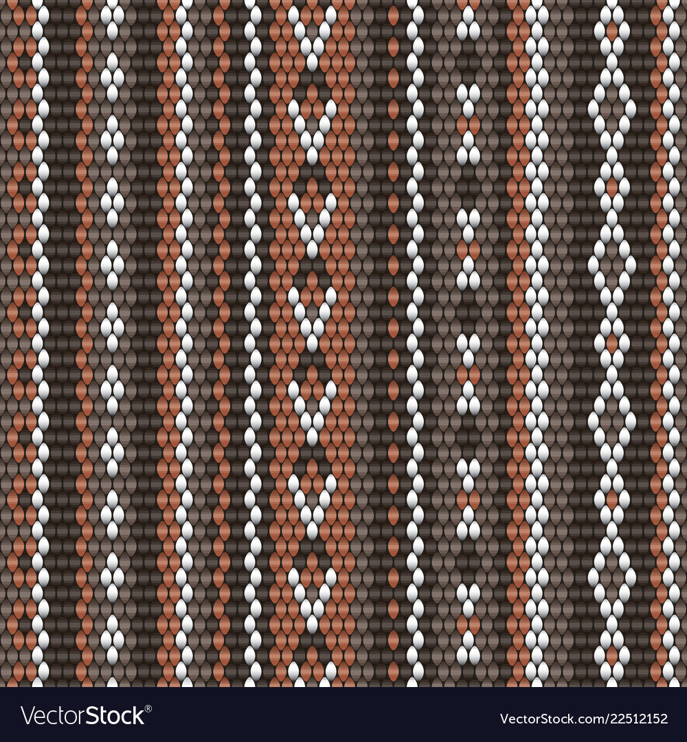 Brown winter knitted wool texture background Vector Image