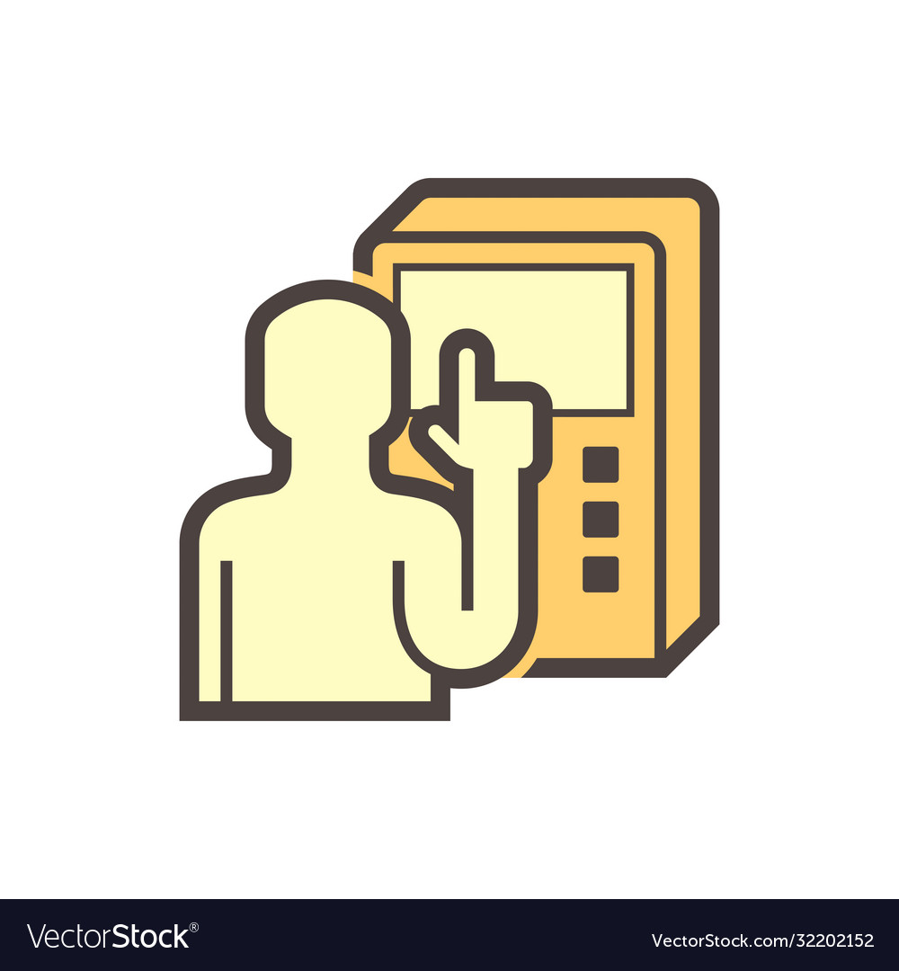 Concrete testing icon Royalty Free Vector Image